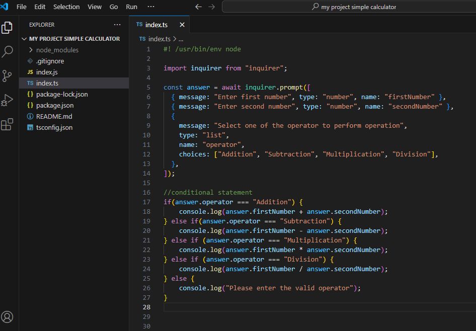 Kiran Shoaib on LinkedIn: #typescript #javascript #ai #cli #calculator ... Kiran Shoaib on LinkedIn: #typescript #javascript #ai #cli #calculator ...