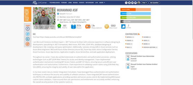 Muhammad Asif on LinkedIn: #microsoftazure #dotnet #azuredevops # ... Muhammad Asif on LinkedIn: #microsoftazure #dotnet #azuredevops # ...
