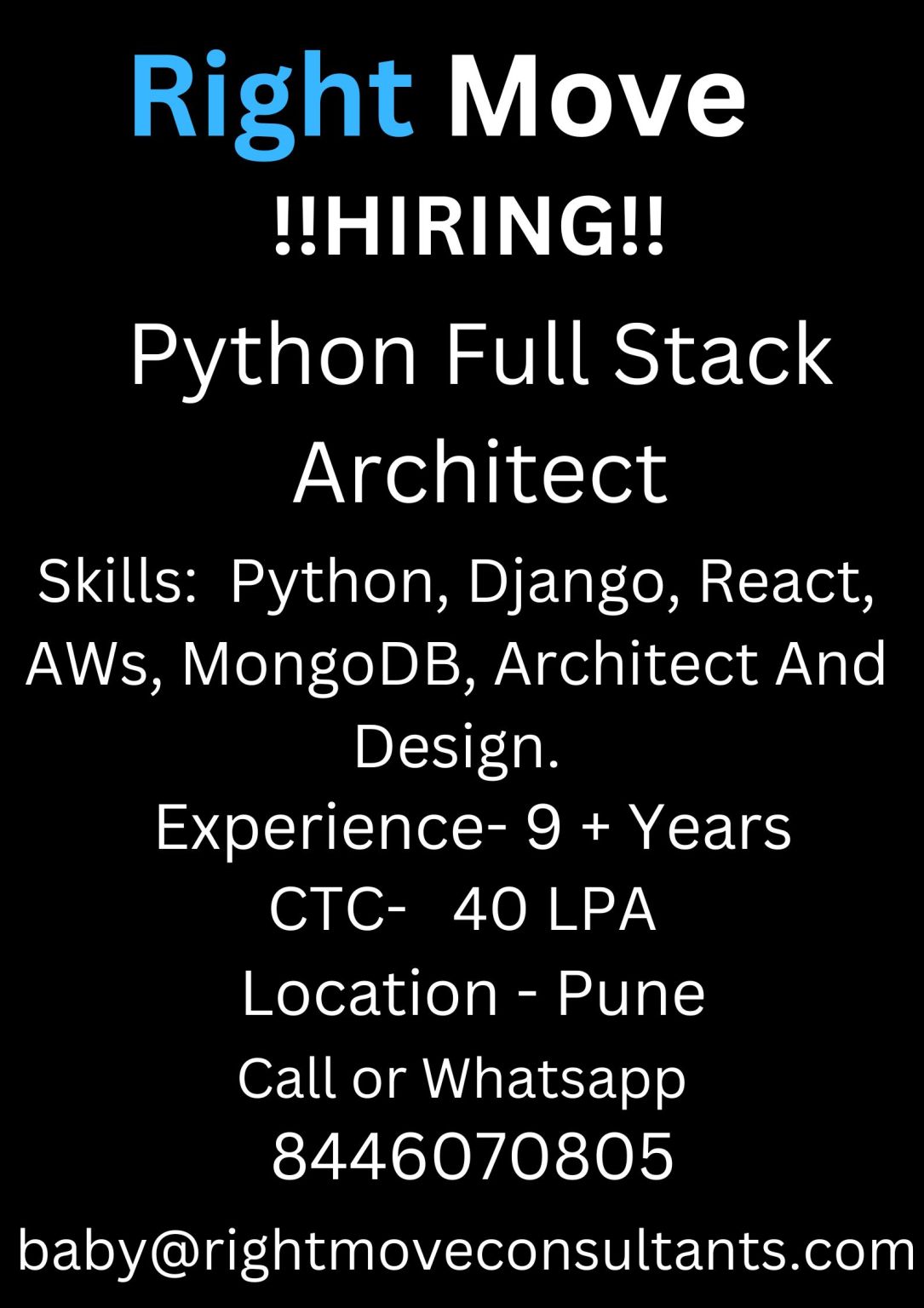 Baby Singh on LinkedIn: #pythonfullstack #architect #python #django # ... Baby Singh on LinkedIn: #pythonfullstack #architect #python #django # ...