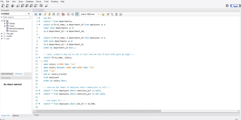 Srushti Parulkar on LinkedIn: #dataanalytics #sql #learning Srushti Parulkar on LinkedIn: #dataanalytics #sql #learning