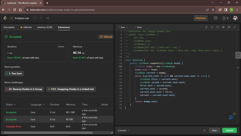 Tanisha Singh on LinkedIn: #100daysofcodechallenge #dsa #leetcode # ... Tanisha Singh on LinkedIn: #100daysofcodechallenge #dsa #leetcode # ...