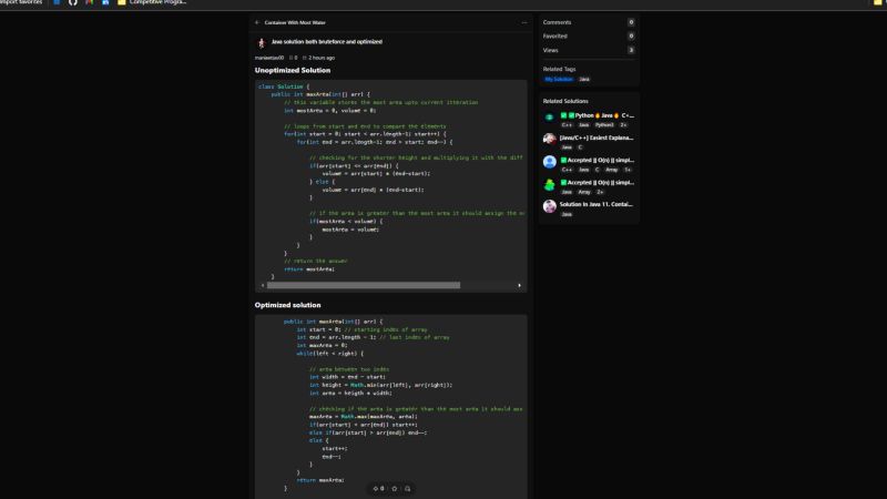 MANJEET GUPTA on LinkedIn: #leetcode #coding #optimization #learning # ... MANJEET GUPTA on LinkedIn: #leetcode #coding #optimization #learning # ...