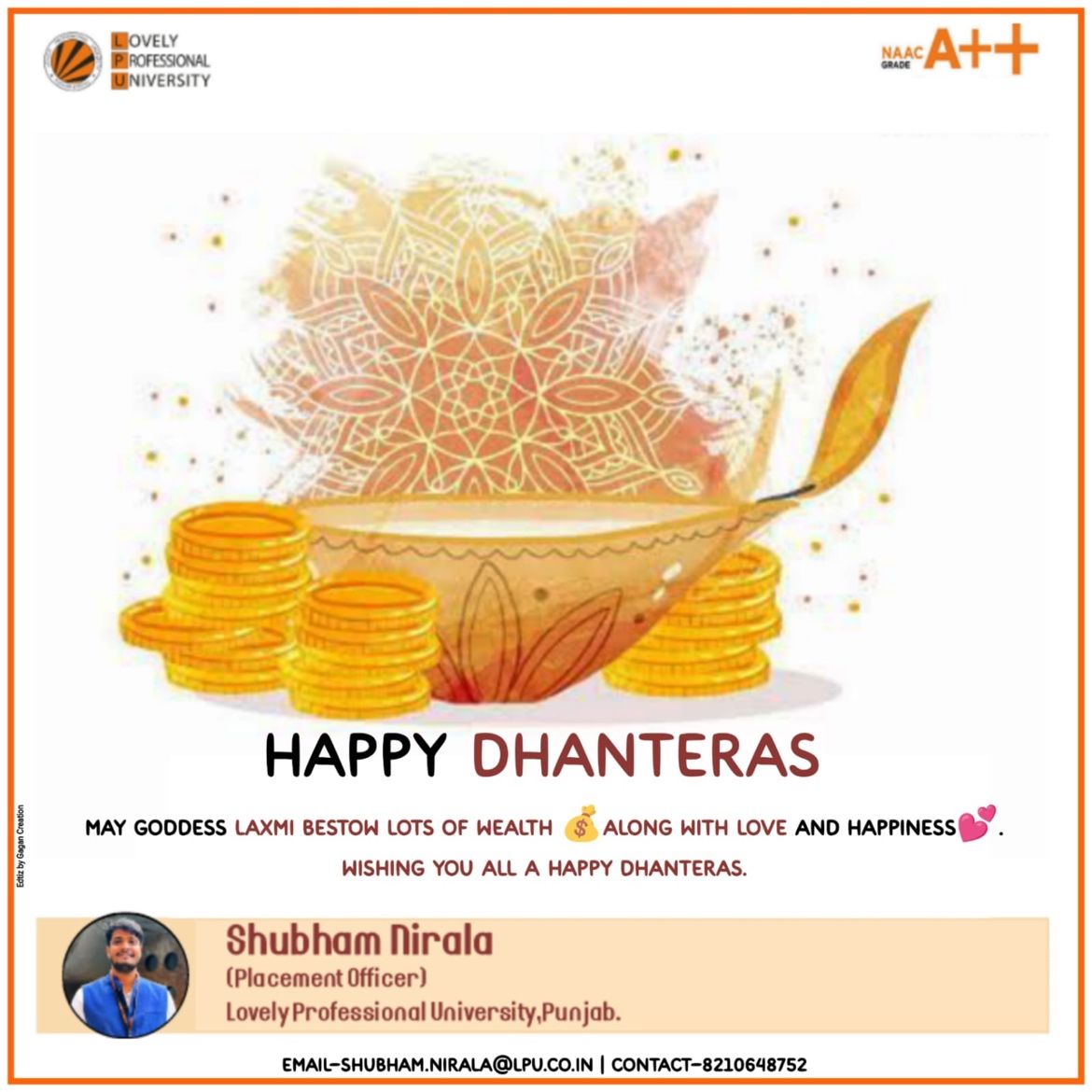 Shubham Kumar Nirala on LinkedIn: #dhanteras Shubham Kumar Nirala on LinkedIn: #dhanteras