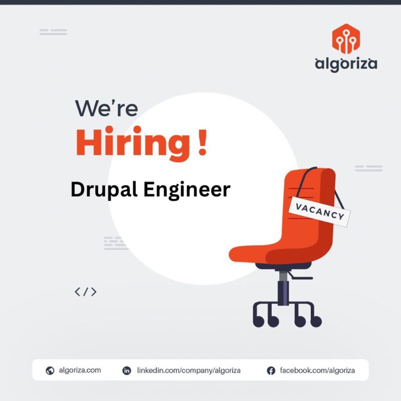 Algoriza on LinkedIn: Available vacancy: Drupal Engineer Type: Full ... Algoriza on LinkedIn: Available vacancy: Drupal Engineer Type: Full ...