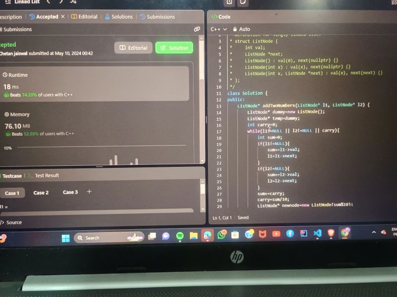 Chetan Jaiswal on LinkedIn: #100daysofleetcode #leetcode #coding # ... Chetan Jaiswal on LinkedIn: #100daysofleetcode #leetcode #coding # ...
