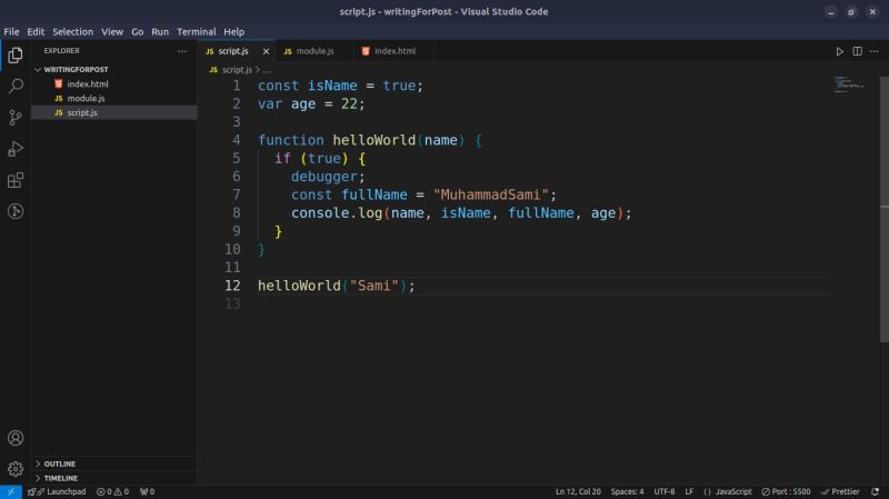 Muhammad Sami on LinkedIn: #javascript #coding #webdevelopment # ... Muhammad Sami on LinkedIn: #javascript #coding #webdevelopment # ...
