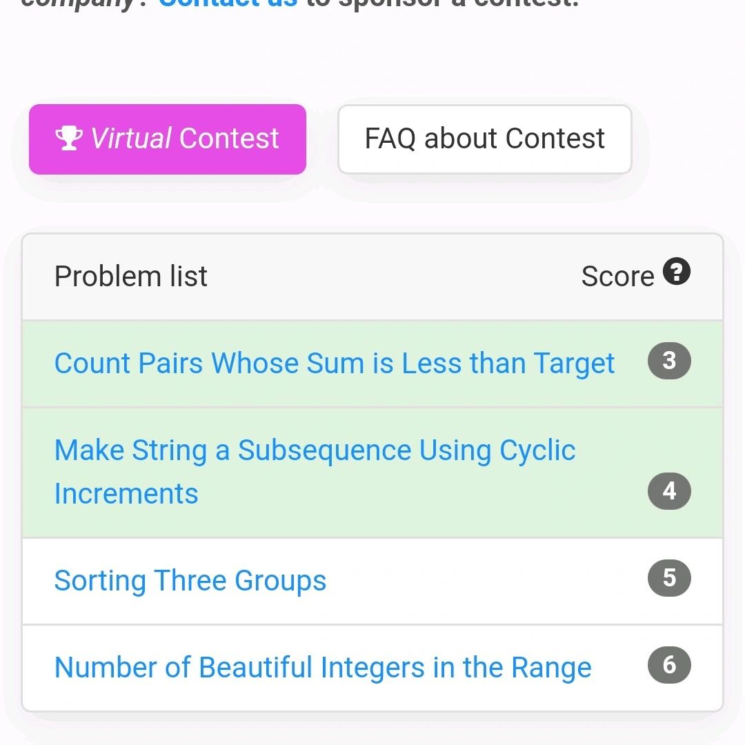Nikhil Sihare on LinkedIn: #competitive #leetcode #codeforces #data #cp Nikhil Sihare on LinkedIn: #competitive #leetcode #codeforces #data #cp