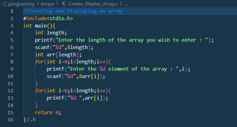 Nikhil Goyal on LinkedIn: #100daysofc #cprogramming #codingjourney #arrays Nikhil Goyal on LinkedIn: #100daysofc #cprogramming #codingjourney #arrays