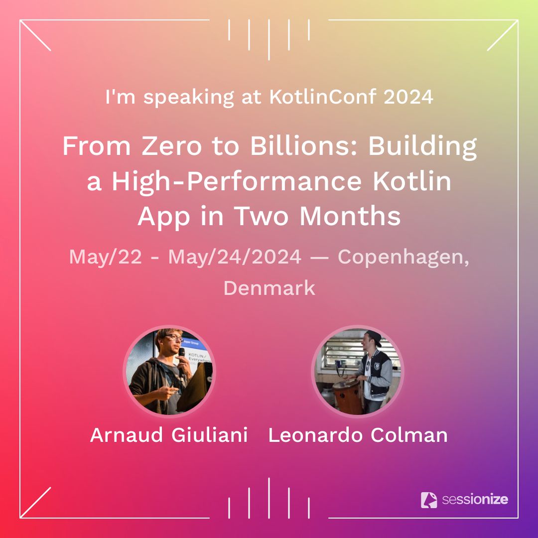 Michaël Montoya on LinkedIn: #kotlin #ktor #kotlinconf #cloudinject # ... Michaël Montoya on LinkedIn: #kotlin #ktor #kotlinconf #cloudinject # ...