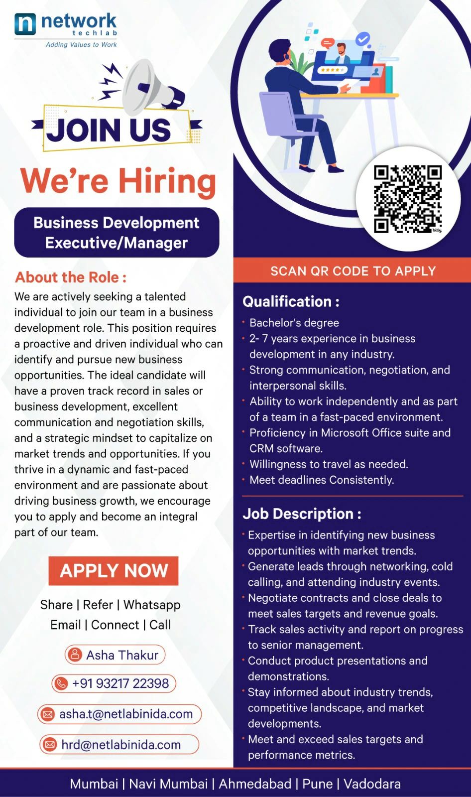 Sakshi Salunkhe on LinkedIn: #hiring Sakshi Salunkhe on LinkedIn: #hiring