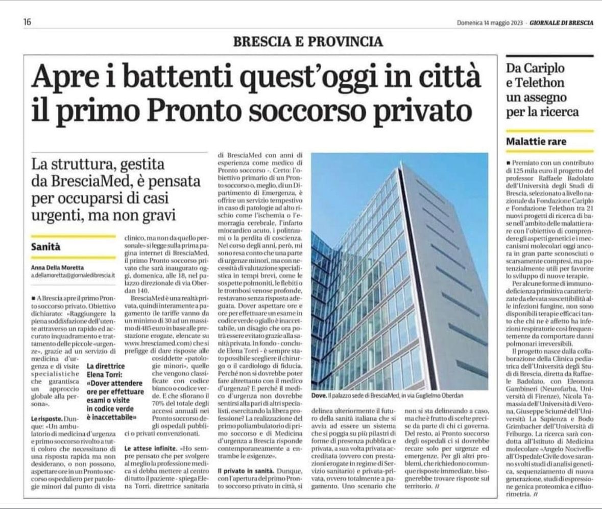 Andrea Liuzzi su LinkedIn: BresciaMEd, è il primo poliambulatorio ... Andrea Liuzzi su LinkedIn: BresciaMEd, è il primo poliambulatorio ...