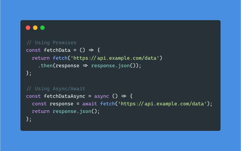 Anna Filipov on LinkedIn: #javascript #promises #asyncawait # ... Anna Filipov on LinkedIn: #javascript #promises #asyncawait # ...