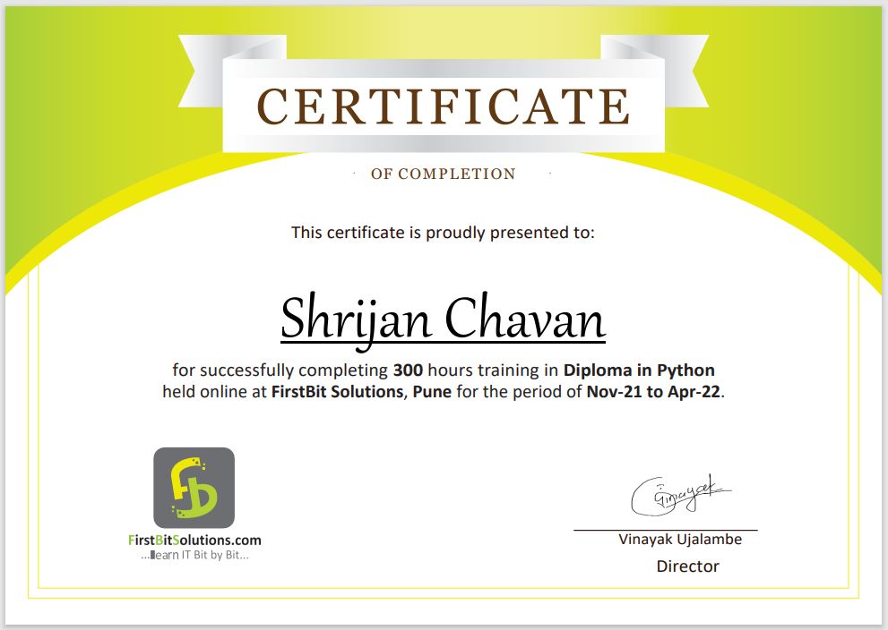 Shrijan Chavan on LinkedIn: #pythonprogramming #connections #developer ... Shrijan Chavan on LinkedIn: #pythonprogramming #connections #developer ...