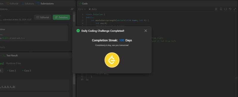 Darshan Lohe on LinkedIn: #leetcode #100daychallenge #codingbuddies # ... Darshan Lohe on LinkedIn: #leetcode #100daychallenge #codingbuddies # ...