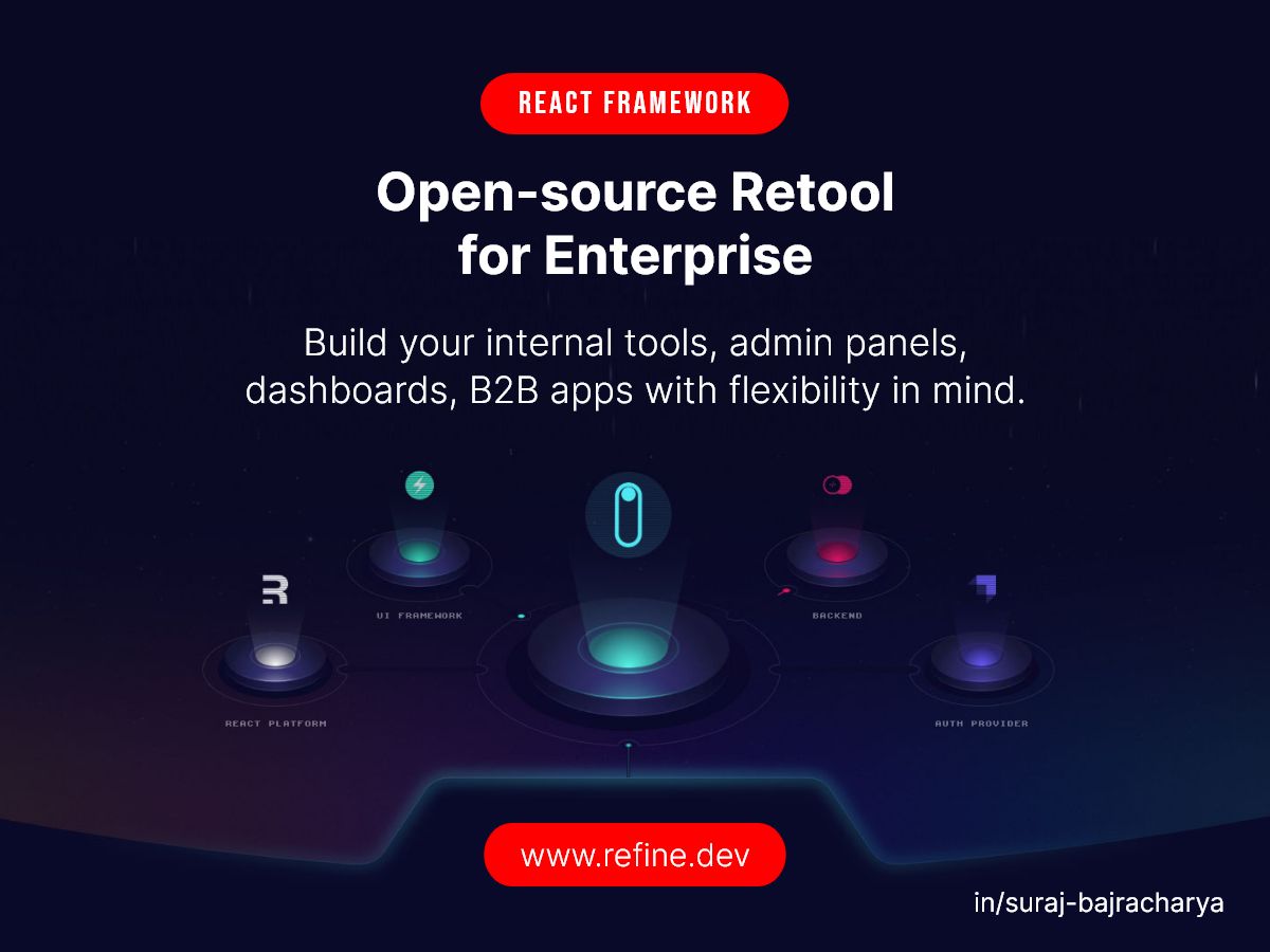 Suraj Bajracharya on LinkedIn: #reactjs #framework #refine #uiux # ... Suraj Bajracharya on LinkedIn: #reactjs #framework #refine #uiux # ...