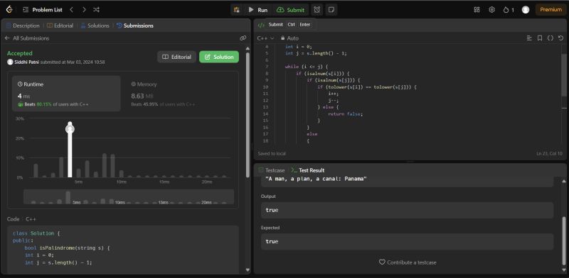 Siddhi P. on LinkedIn: #100daysofcode #cplusplus #dsa #leetcode # ... Siddhi P. on LinkedIn: #100daysofcode #cplusplus #dsa #leetcode # ...