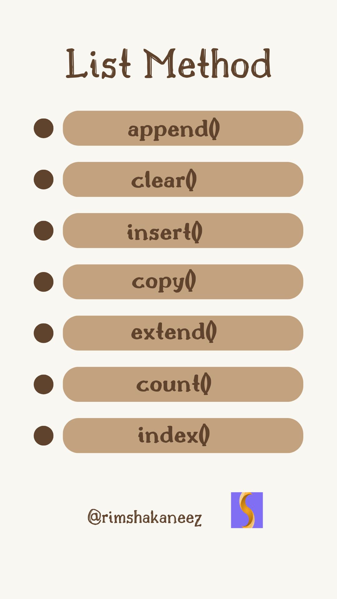 SoftAsia Tech on LinkedIn: #pythontips #programming #listmethods # ... SoftAsia Tech on LinkedIn: #pythontips #programming #listmethods # ...