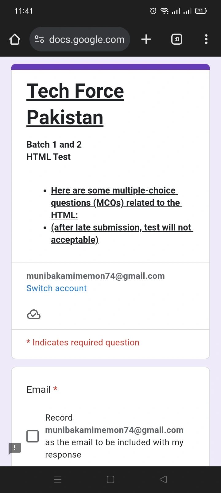 Muniba Kamran Ismail on LinkedIn: #techforcepakistan #finalexam # ... Muniba Kamran Ismail on LinkedIn: #techforcepakistan #finalexam # ...
