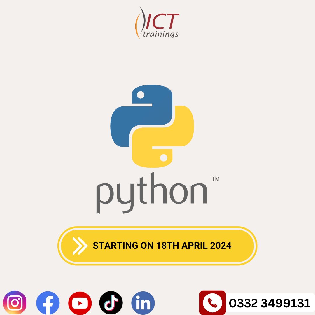ICT Trainings on LinkedIn: #python #pythonlanguage #pythondevelopment # ... ICT Trainings on LinkedIn: #python #pythonlanguage #pythondevelopment # ...