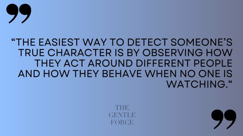 THE GENTLE FORCE on LinkedIn: The easiest way to detect someone’s true ... THE GENTLE FORCE on LinkedIn: The easiest way to detect someone’s true ...