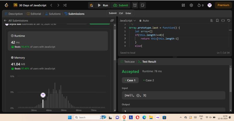 Arpita Bais on LinkedIn: #codejourney #30daysofjs #leetcodechallenge Arpita Bais on LinkedIn: #codejourney #30daysofjs #leetcodechallenge