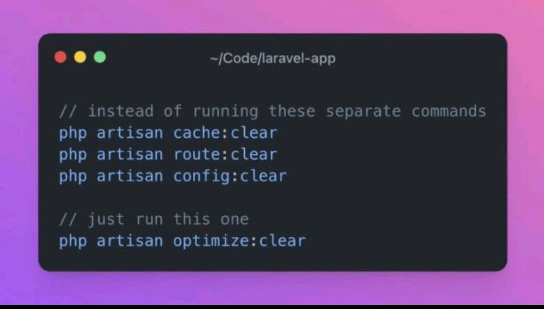 Rehman Afzal on LinkedIn: #laravel #commands #laravelframework #cache Rehman Afzal on LinkedIn: #laravel #commands #laravelframework #cache