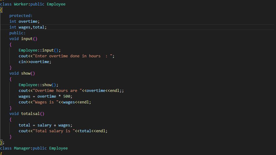 Vaibhavi Shah on LinkedIn: #datastructures #cpp #inheritance #codingisfun Vaibhavi Shah on LinkedIn: #datastructures #cpp #inheritance #codingisfun