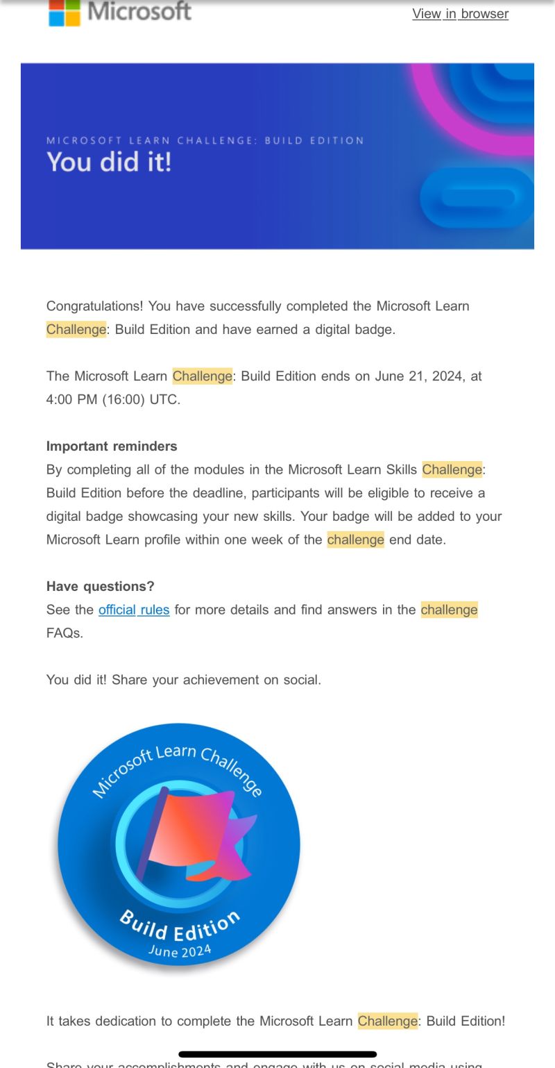 Ariful Mondal, MLE℠ on LinkedIn: #cloudskillschallenge #microsoft # ... Ariful Mondal, MLE℠ on LinkedIn: #cloudskillschallenge #microsoft # ...