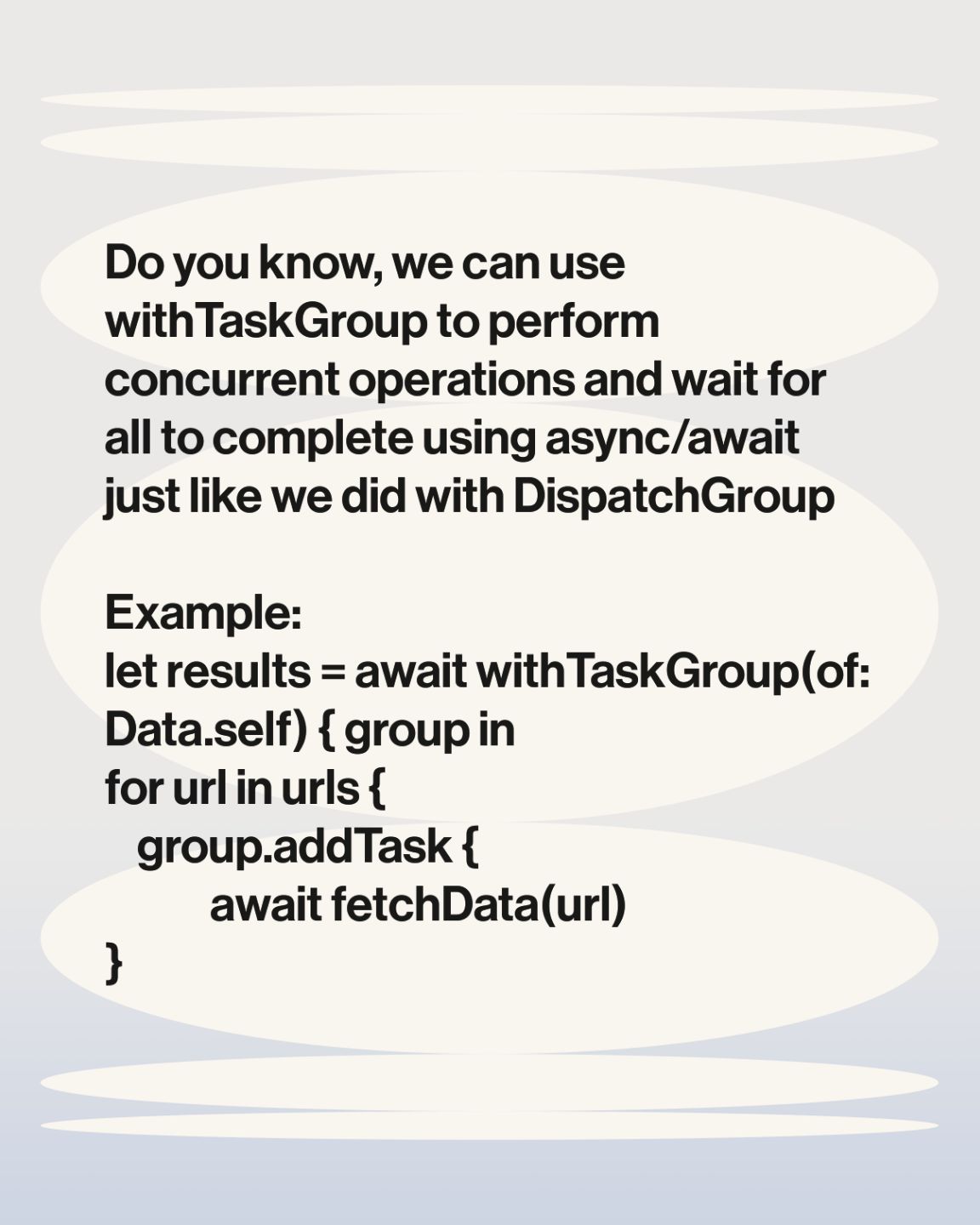 Hanan Ahmed on LinkedIn: Exploring Swift Concurrency: Hanan Ahmed on LinkedIn: Exploring Swift Concurrency: