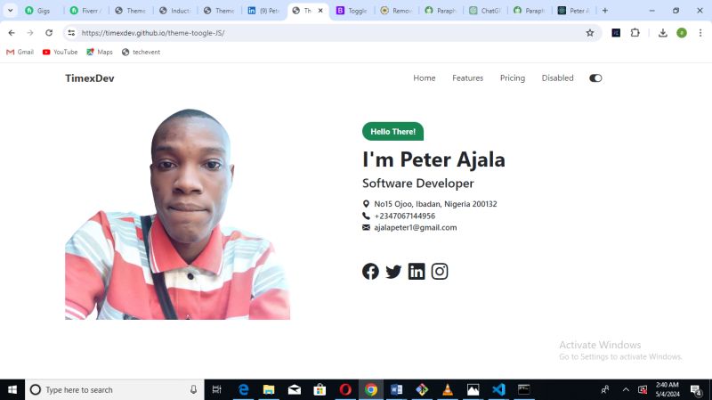 Peter Timileyin Ajala on LinkedIn: #codingjourney #webdevelopment # ... Peter Timileyin Ajala on LinkedIn: #codingjourney #webdevelopment # ...