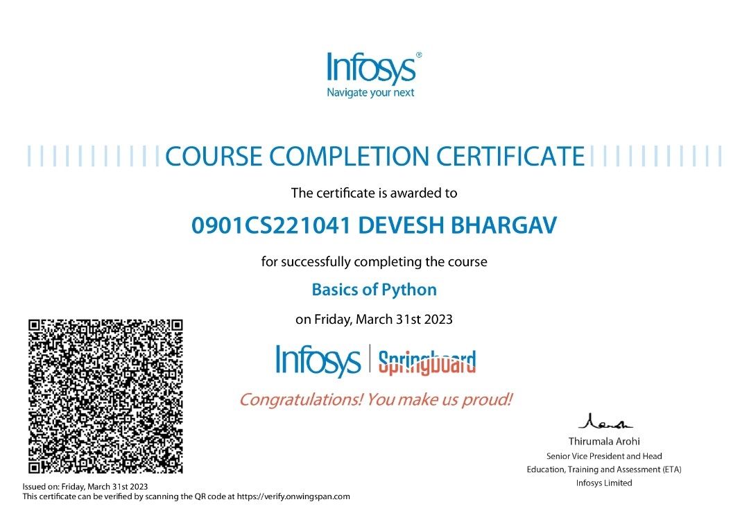 Devesh Bhargav on LinkedIn: #pythonprogramming Devesh Bhargav on LinkedIn: #pythonprogramming