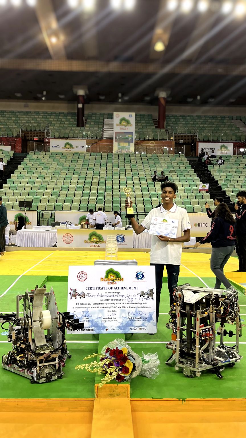 Satyjit Shisal on LinkedIn: #robocon2024 #teamautomatons #pccoepune # ... Satyjit Shisal on LinkedIn: #robocon2024 #teamautomatons #pccoepune # ...