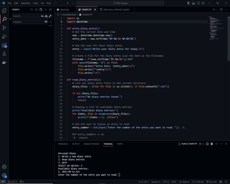 Reuben Victor on LinkedIn: #python #codingjourney #learningtocode # ... Reuben Victor on LinkedIn: #python #codingjourney #learningtocode # ...