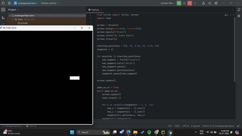 Paras Chinchalkar on LinkedIn: #pythonprogramming #gamedevelopment # ... Paras Chinchalkar on LinkedIn: #pythonprogramming #gamedevelopment # ...