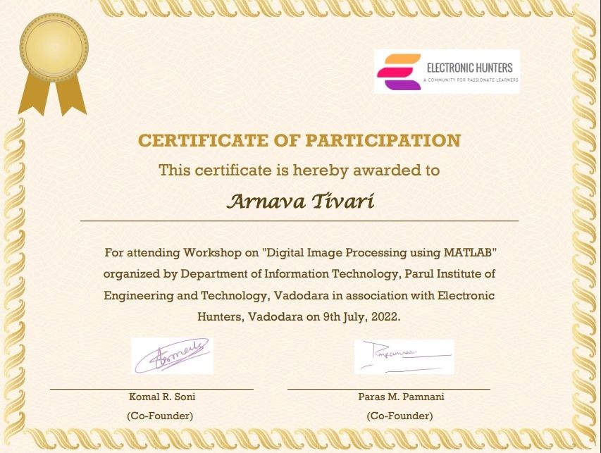 Arnava Tivari on LinkedIn: #digitalimageprocessing #matlab #workshop # ... Arnava Tivari on LinkedIn: #digitalimageprocessing #matlab #workshop # ...