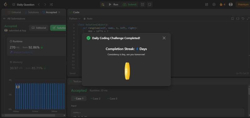 Arnava Tivari on LinkedIn: #python #leetcode #codingchallenge # ... Arnava Tivari on LinkedIn: #python #leetcode #codingchallenge # ...