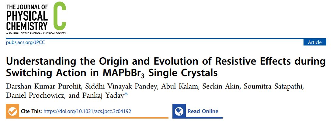 Siddhi Vinayak Pandey on LinkedIn: #researchupdate #memristor # ... Siddhi Vinayak Pandey on LinkedIn: #researchupdate #memristor # ...