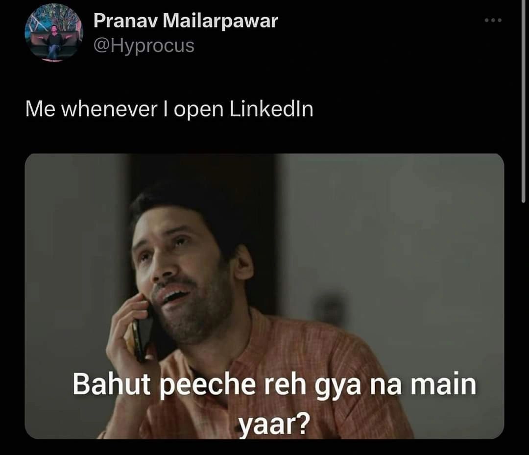 Mayank Pandey on LinkedIn: 🫤🫤 Mayank Pandey on LinkedIn: 🫤🫤