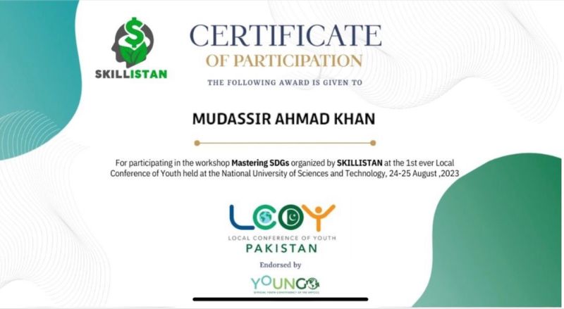 Mudassir Ahmad Khan on LinkedIn: Workshop on Mastering SDG Mudassir Ahmad Khan on LinkedIn: Workshop on Mastering SDG
