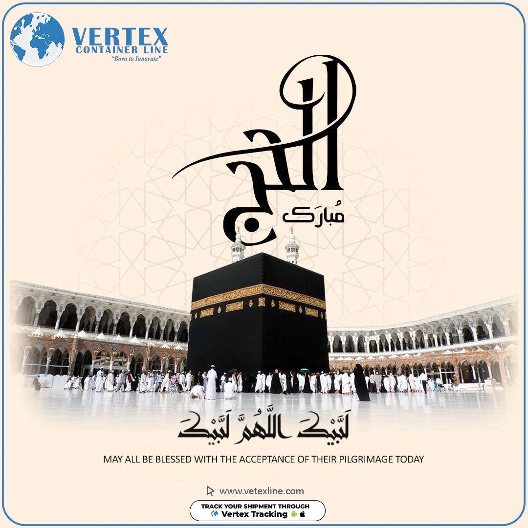 Vertex Container Line on LinkedIn: #hajjmubarak Vertex Container Line on LinkedIn: #hajjmubarak