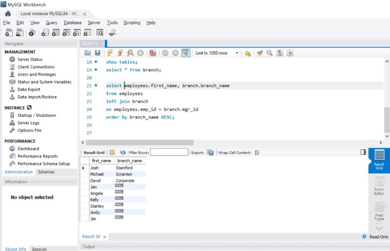 IRFAAN MEERA E on LinkedIn: #sql #codingjourney #careerdevelopment # ... IRFAAN MEERA E on LinkedIn: #sql #codingjourney #careerdevelopment # ...