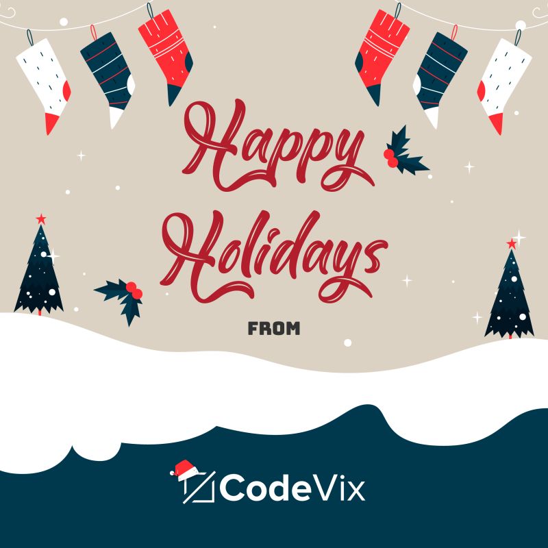 Codevix on LinkedIn: #happyholidays #teamcelebration #spreadjoy Codevix on LinkedIn: #happyholidays #teamcelebration #spreadjoy