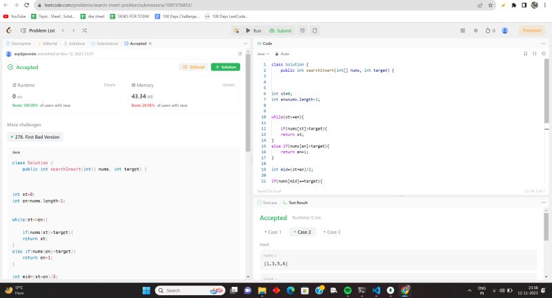 Join the #100DaysChallenge of LeetCode | Arpit Jain posted on the topic ... Join the #100DaysChallenge of LeetCode | Arpit Jain posted on the topic ...