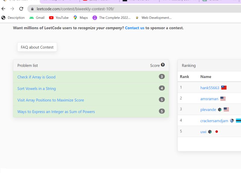 Abhishek Rai on LinkedIn: #leetcode #codingchallenge #problemsolving # ... Abhishek Rai on LinkedIn: #leetcode #codingchallenge #problemsolving # ...