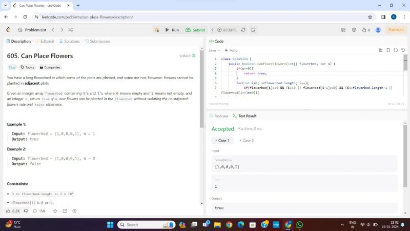 Day 53 of #100daysofcode challenge: flowers problem | Kajal Raj posted ... Day 53 of #100daysofcode challenge: flowers problem | Kajal Raj posted ...