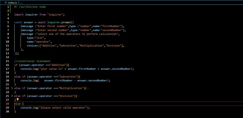 Bushra Sabir on LinkedIn: #simplecalculator #typescript #javascript #giaic Bushra Sabir on LinkedIn: #simplecalculator #typescript #javascript #giaic