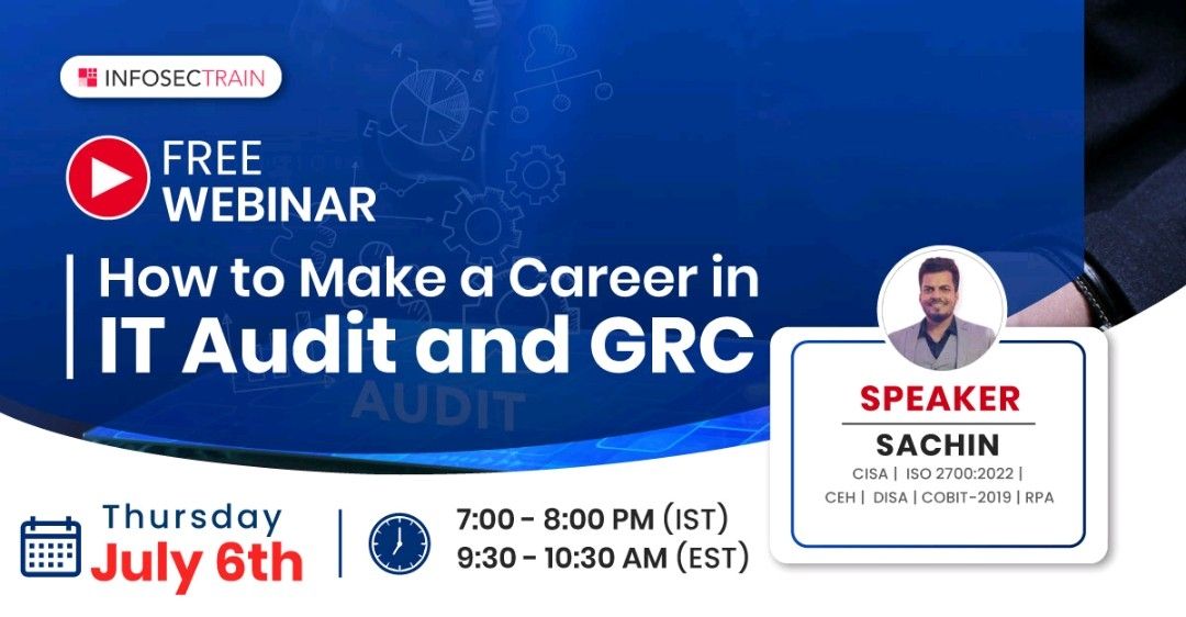 Saksham Kumar on LinkedIn: #learning #event #career #audit #itauditor # ... Saksham Kumar on LinkedIn: #learning #event #career #audit #itauditor # ...