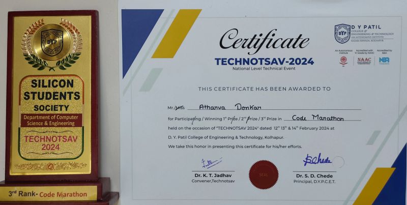 Atharva Donkar on LinkedIn: #codemarathon #technotsav #teamwork #dypcet ... Atharva Donkar on LinkedIn: #codemarathon #technotsav #teamwork #dypcet ...