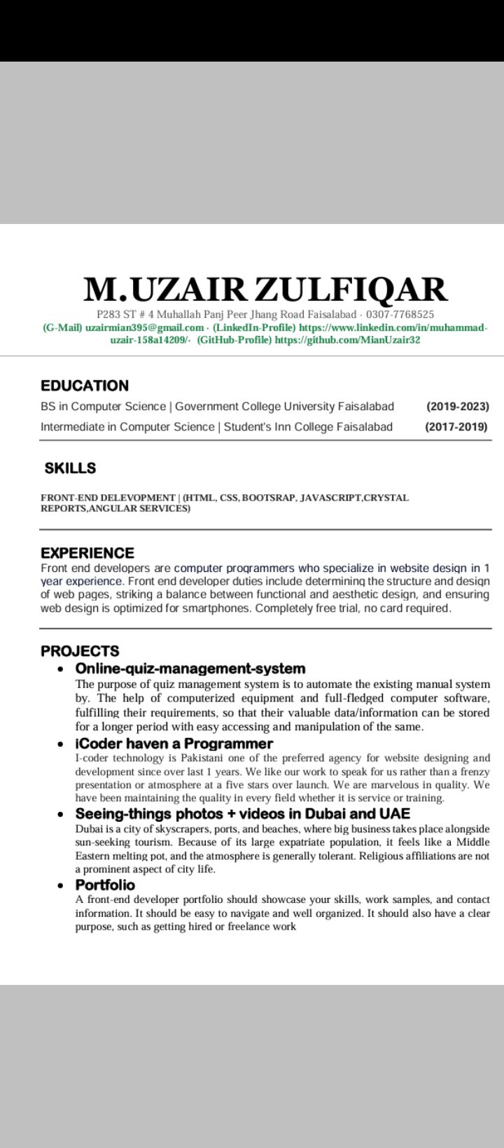 Muhammad Uzair on LinkedIn: #opentowork #html #css #js #bootstrap # ... Muhammad Uzair on LinkedIn: #opentowork #html #css #js #bootstrap # ...