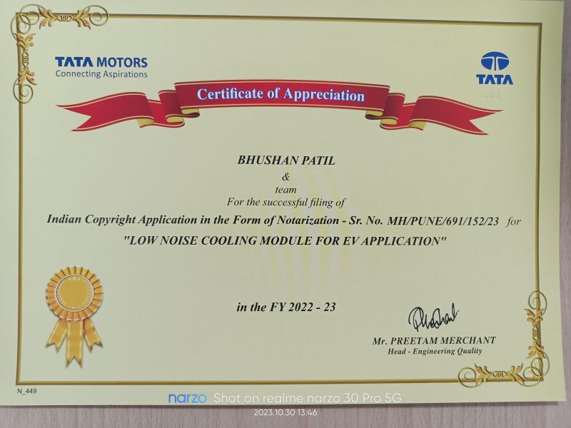 Bhushan patil on LinkedIn: Today me and my team has received ... Bhushan patil on LinkedIn: Today me and my team has received ...